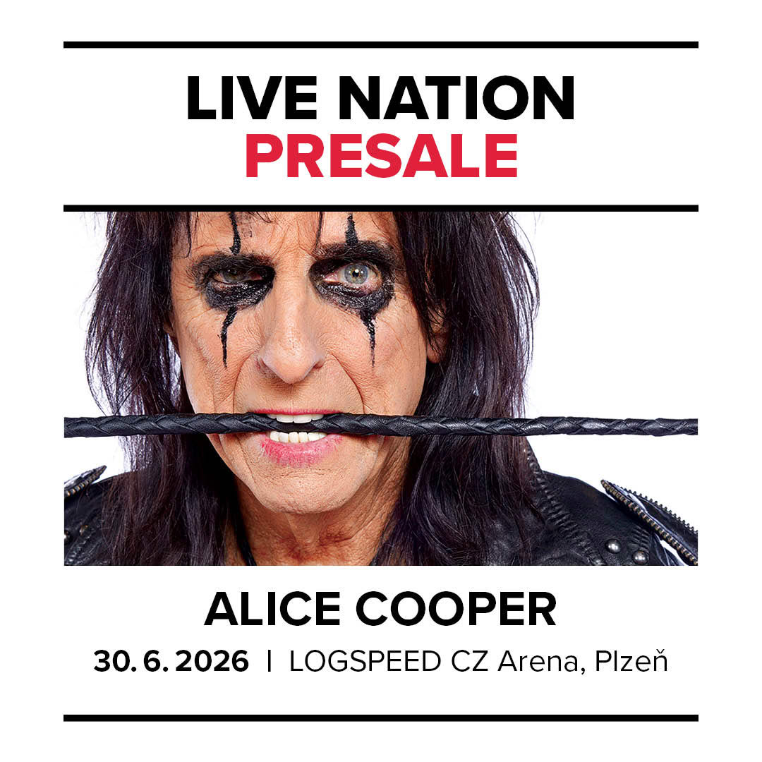 Alice Cooper Live in Czech Republic – Logspeed CZ Arena, 30 June 2026 ...